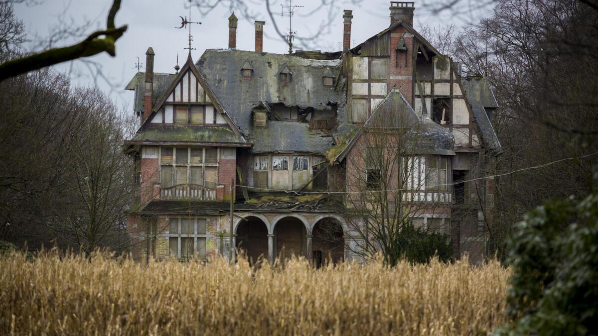 Amerikanen smullen weer van op- en ondergang kasteel Nottebohm | GVA