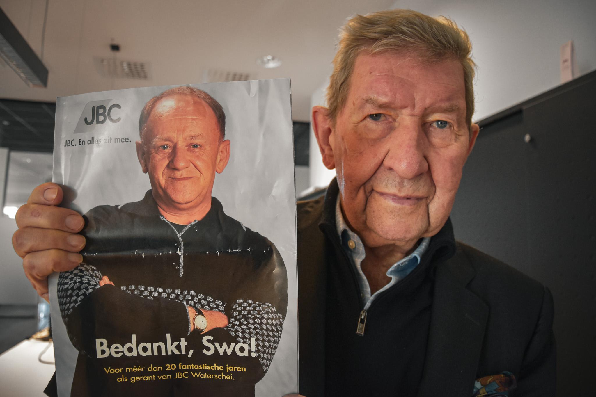 Jean-Baptiste Claes (JBC) neemt afscheid van Swake Meuris, zijn eerste ...