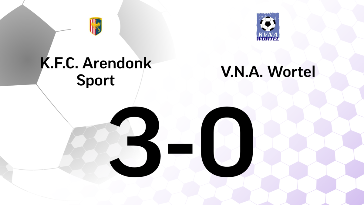 Arendonk B wint thuis van Wortel, mede dankzij twee treffers Lavrysen | GVA