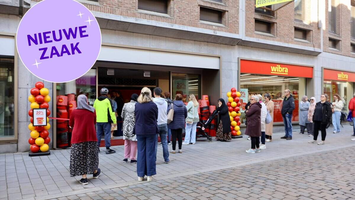 Meteen lange wachtrij voor opening Wibra in Antwerpsestraat: “Lier ...
