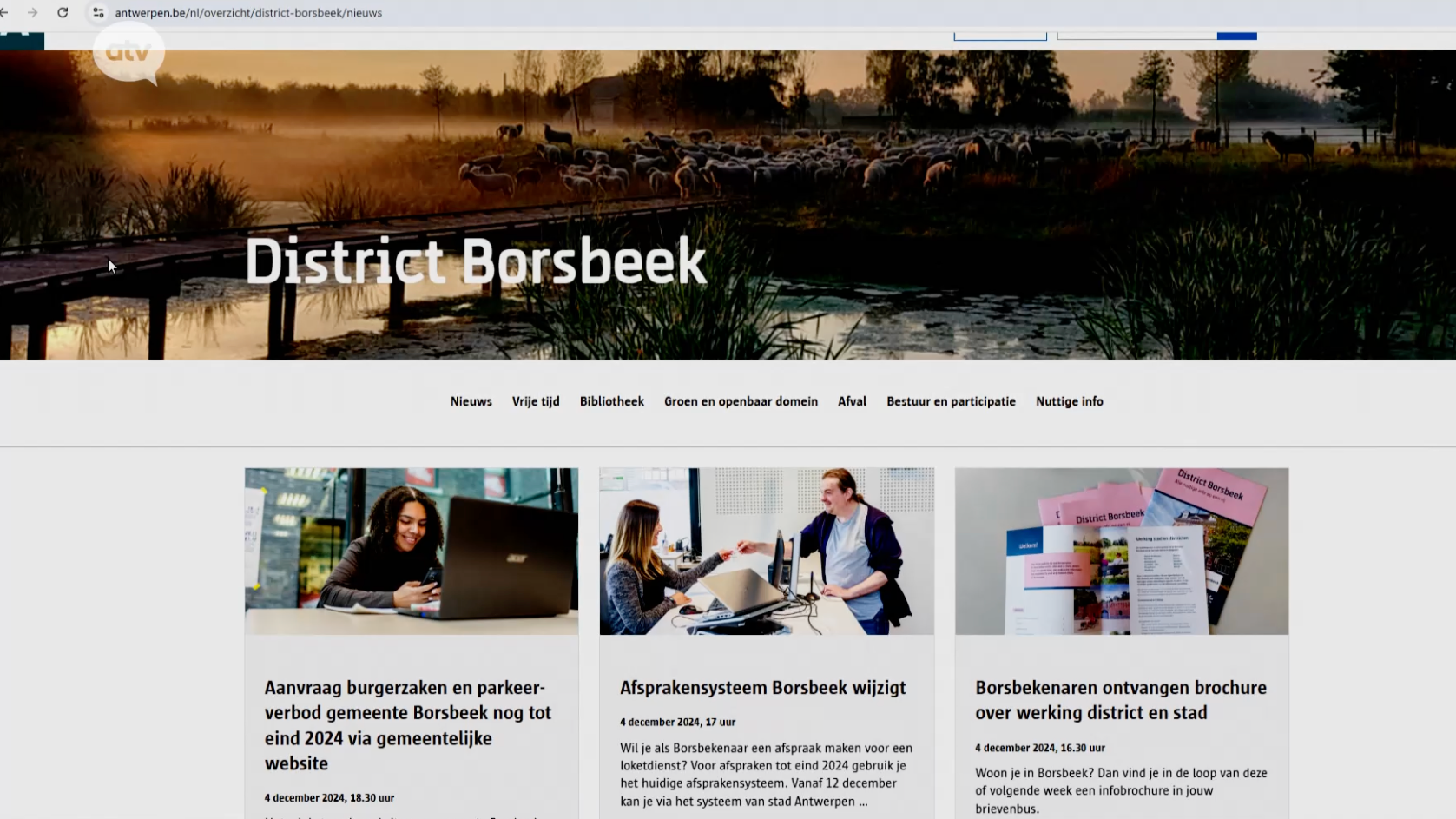 Borsbeek en Antwerpen online al gefuseerd | GVA