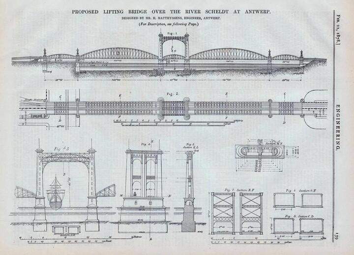 Plannen waren er altijd genoeg, pontonbruggen ook, maar pas in 2030 ...