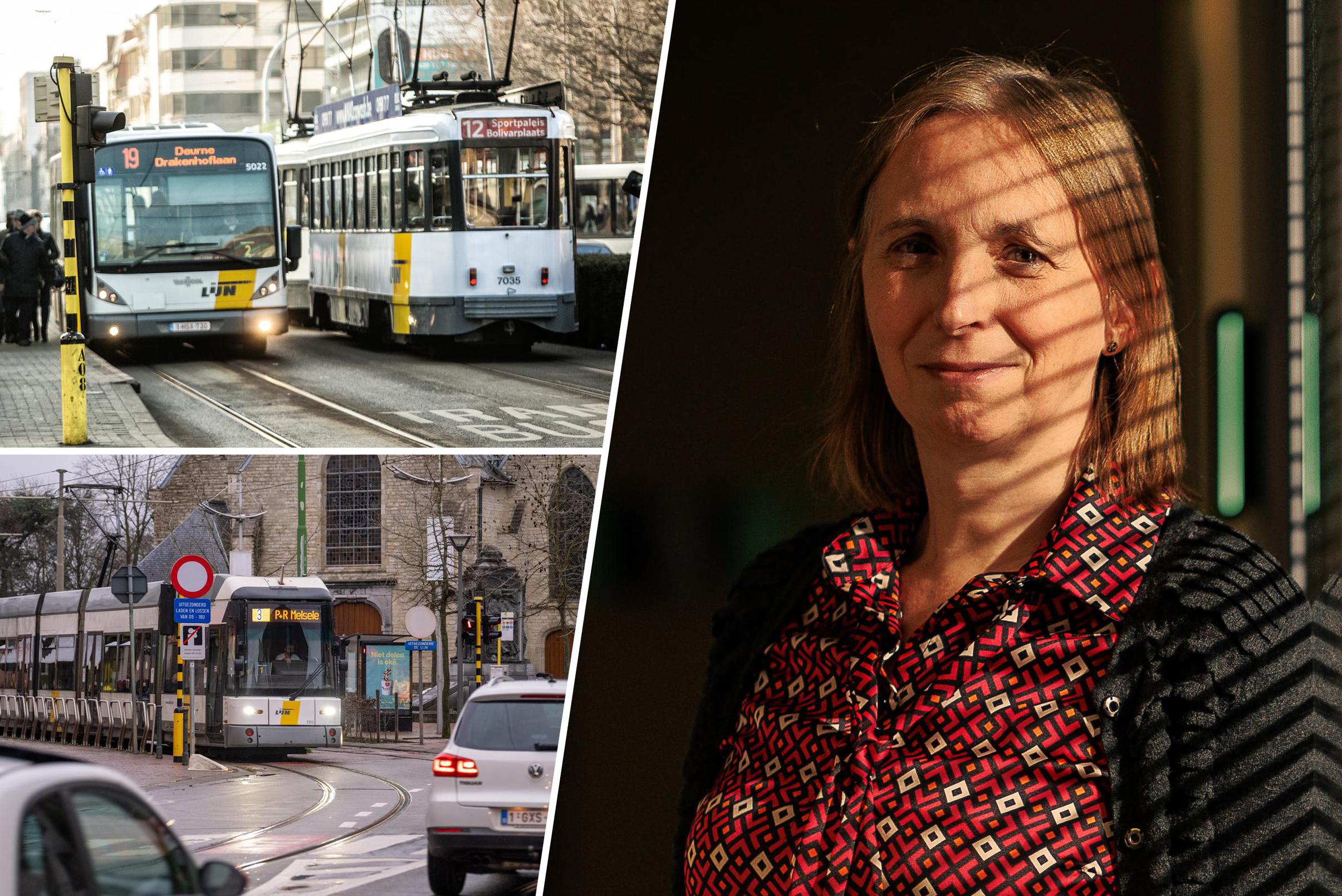 “In Antwerpen is de auto nog altijd koning”: Ann Schoubs, directeur-generaal van De Lijn, wil ...