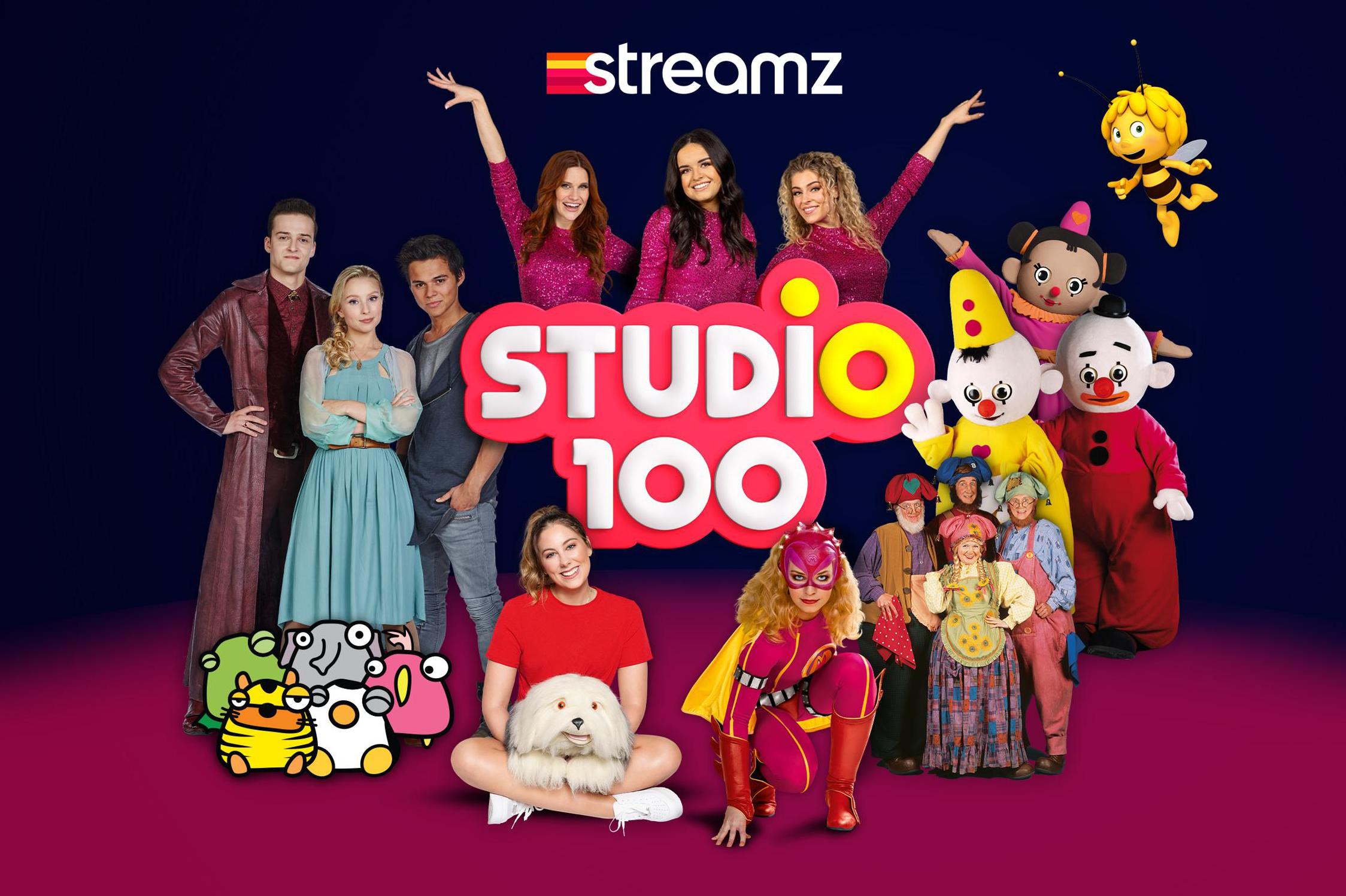 Streamz breidt aanbod Studio 100 uit | GVA