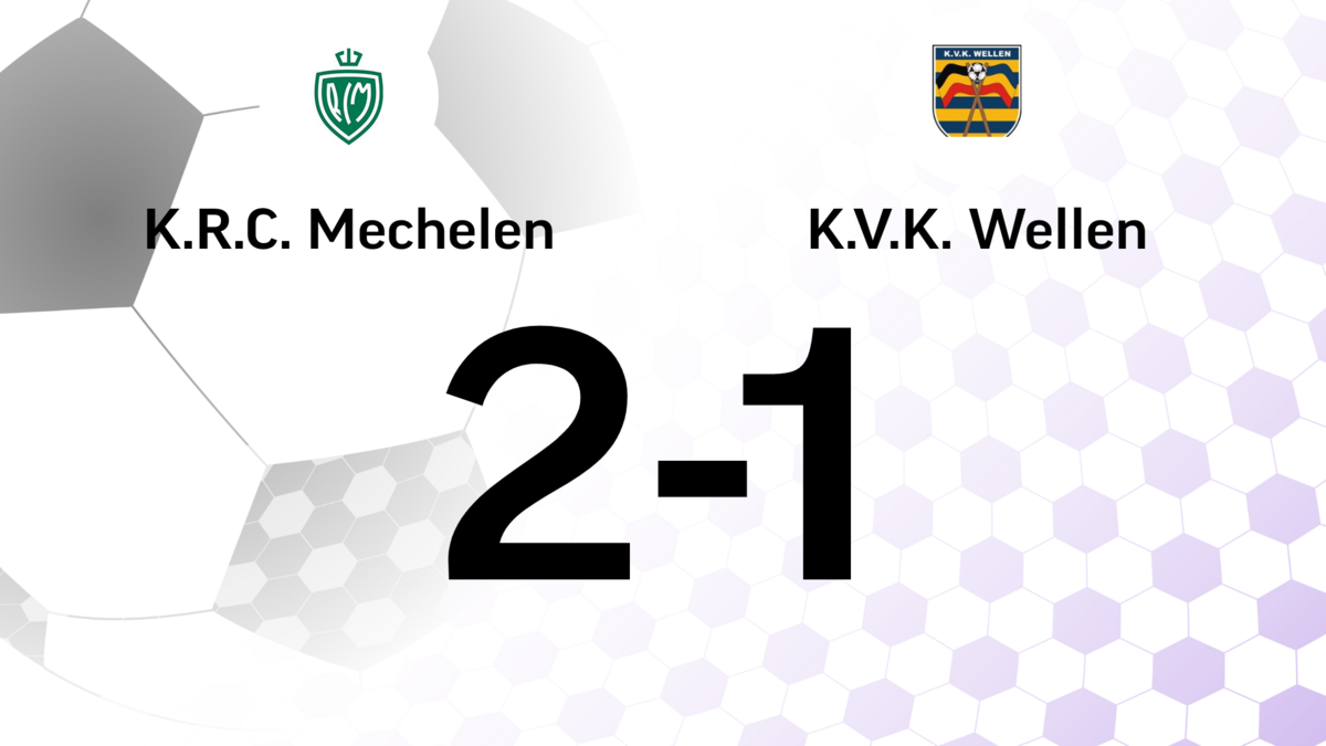 RC Mechelen verzekert de overwinning al in de eerste helft tegen KVK ...