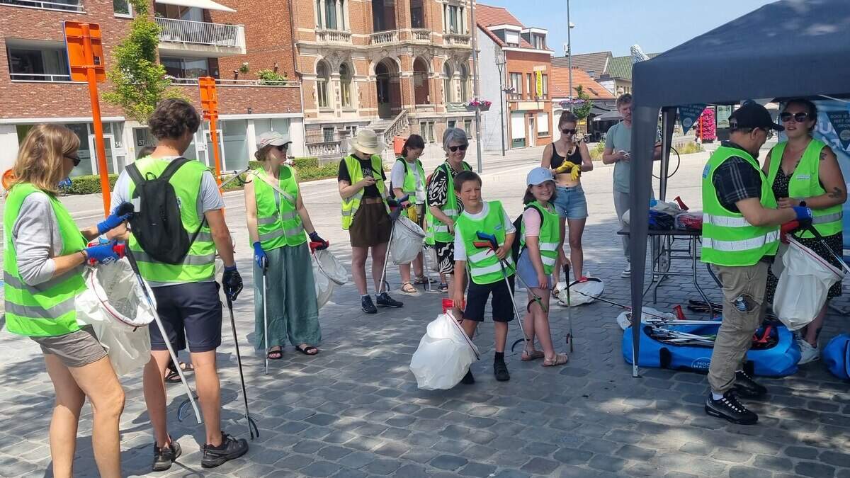 Hemiksemse milieuschepen looft vele inzet voor zwerfvuilactie ondanks ...