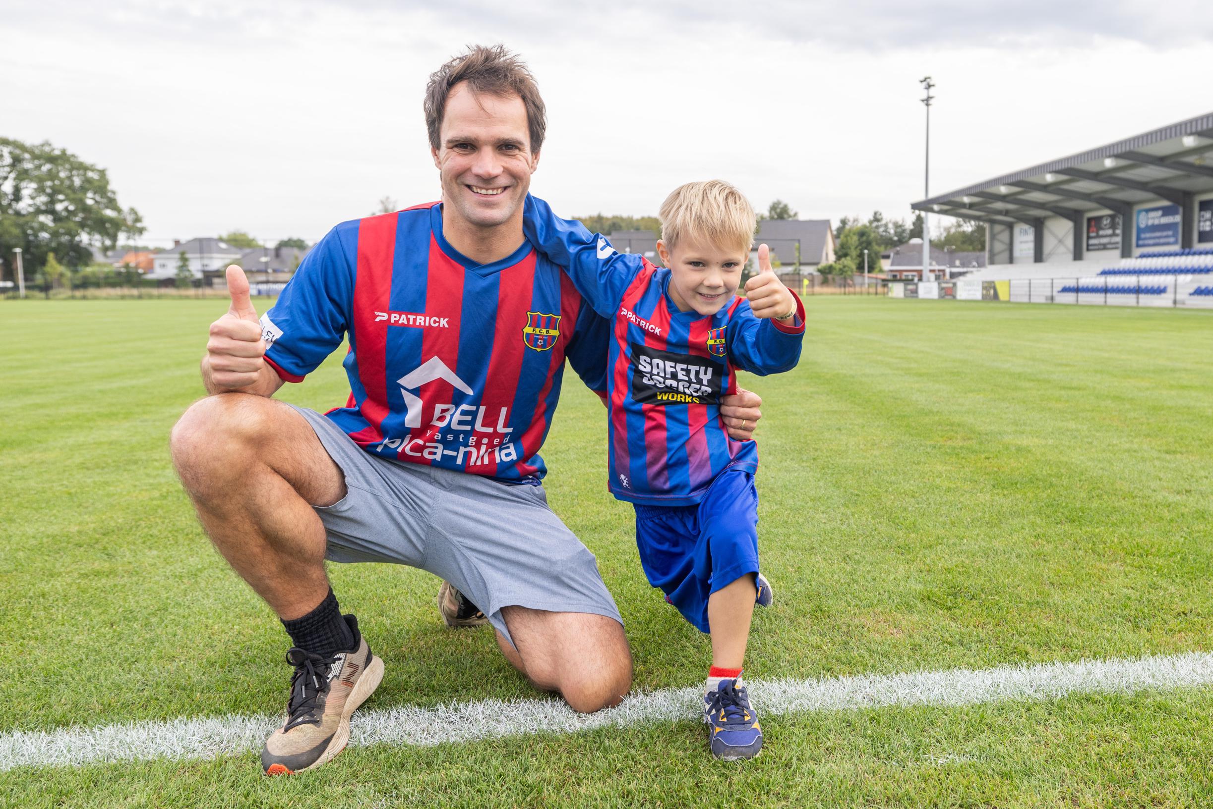 Wannes Ooms (Bevel), de enige speler die de Nijlense derby voor beide ...