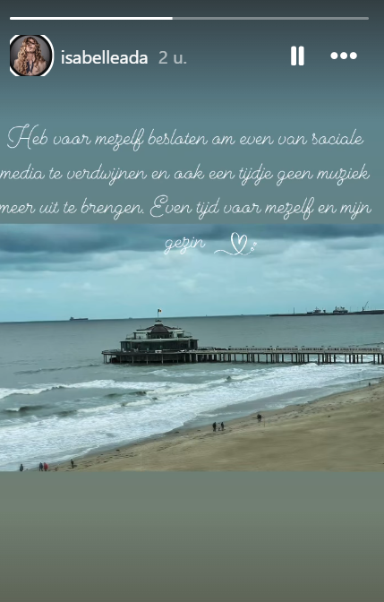 Isabelle A zet haar carrière op pauze: “Even tijd voor mezelf en mijn ...