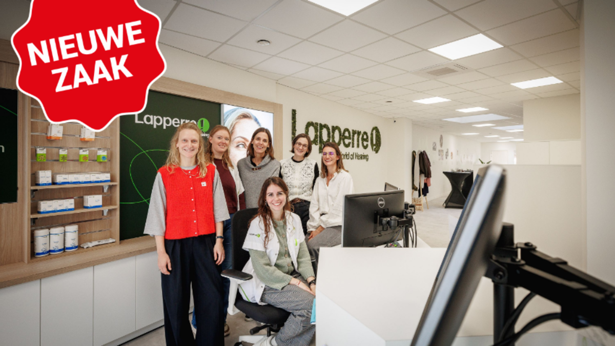 Lapperre opent World of Hearing in Onze-Lieve-Vrouwestraat: “Niet goed ...