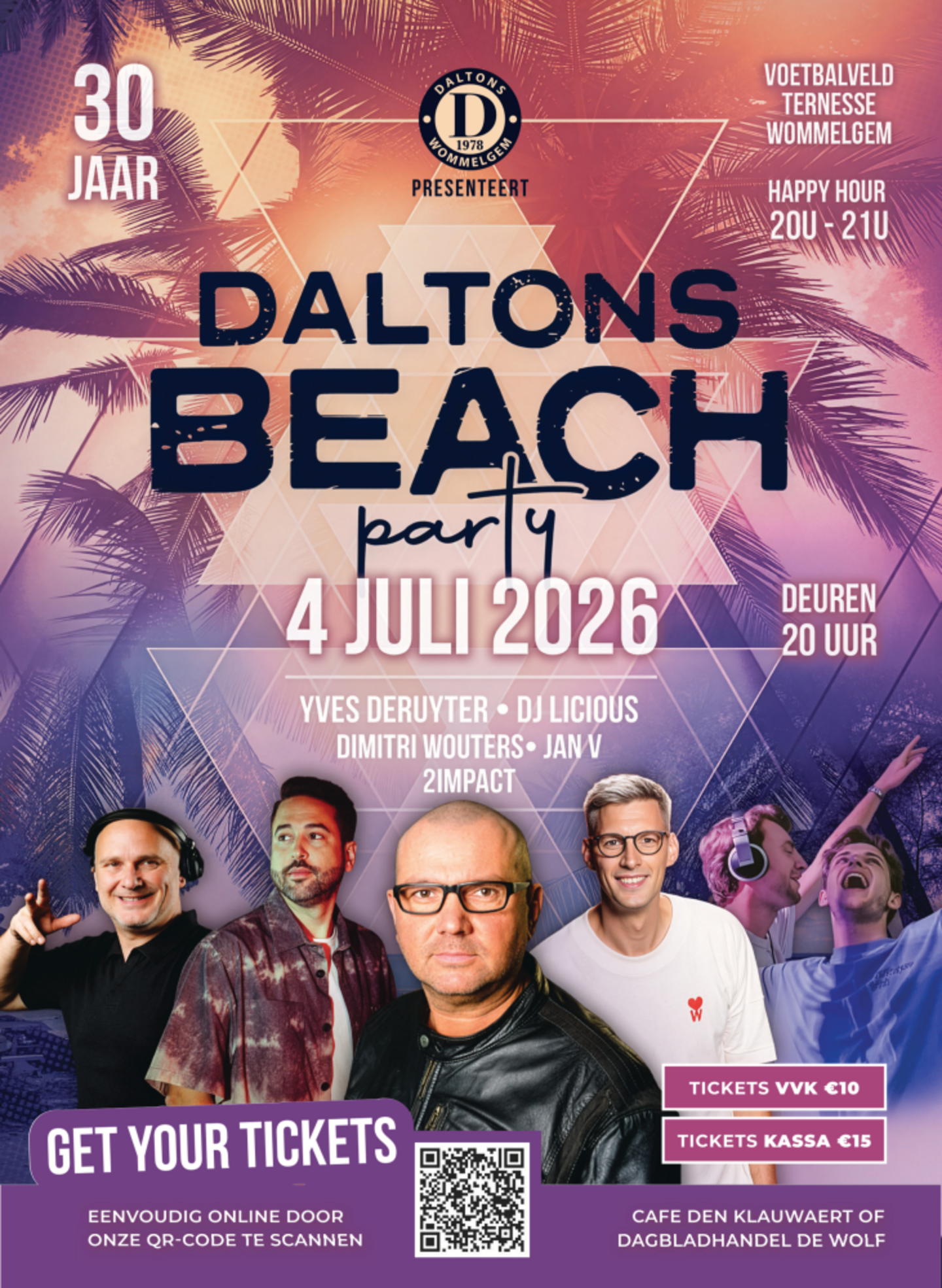 Legendarische Daltons Beach party aan dertigste editie toe met dj’s ...