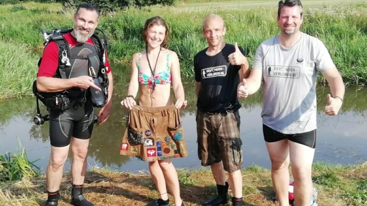 Vrijwilligers vinden emotioneel waardevol kledingstuk van Fleur terug | GVA