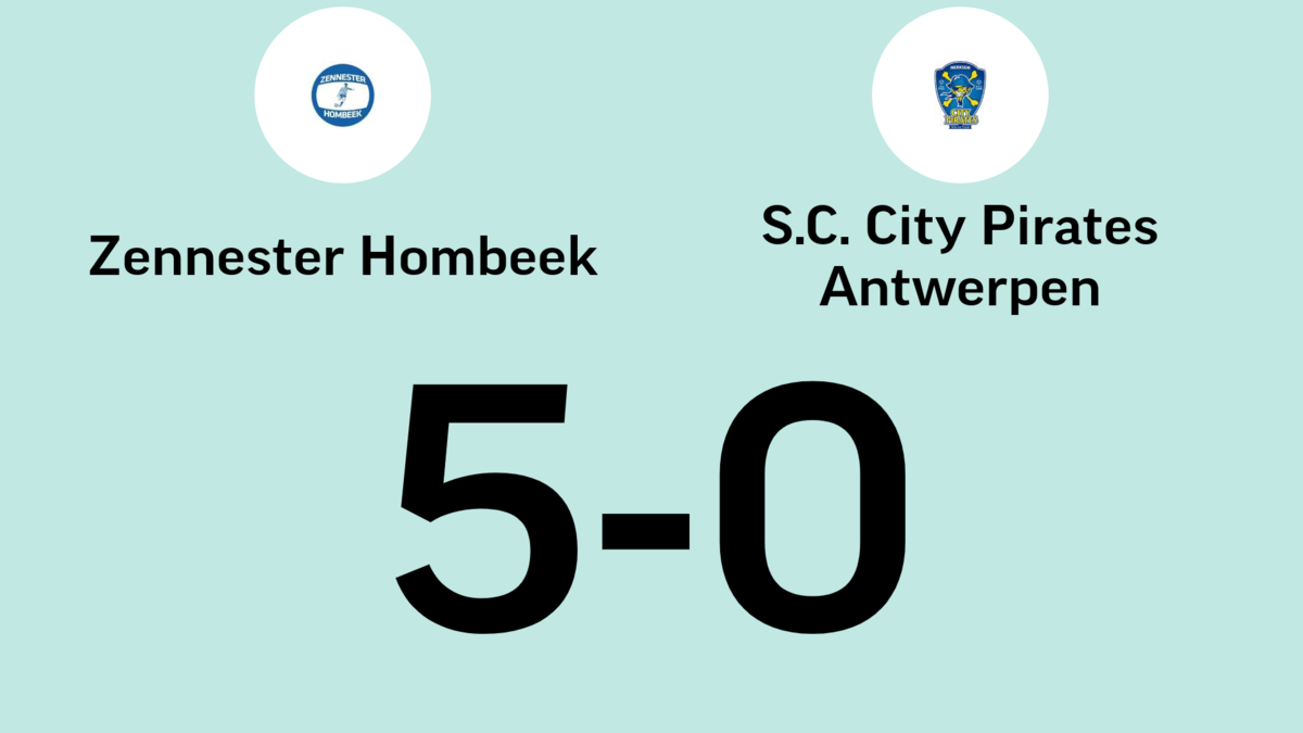 Wedstrijd tussen Hombeek en City Pirates eindigt in forfaitscore | GVA