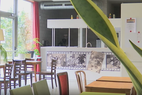 Cinema Polygoon in Brasschaat wordt tijdje omgetoverd tot een huiskamer ...