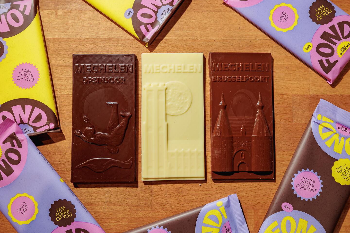 Fondi vereeuwigt Mechelse monumenten in chocolade: “Iets duidelijk ...