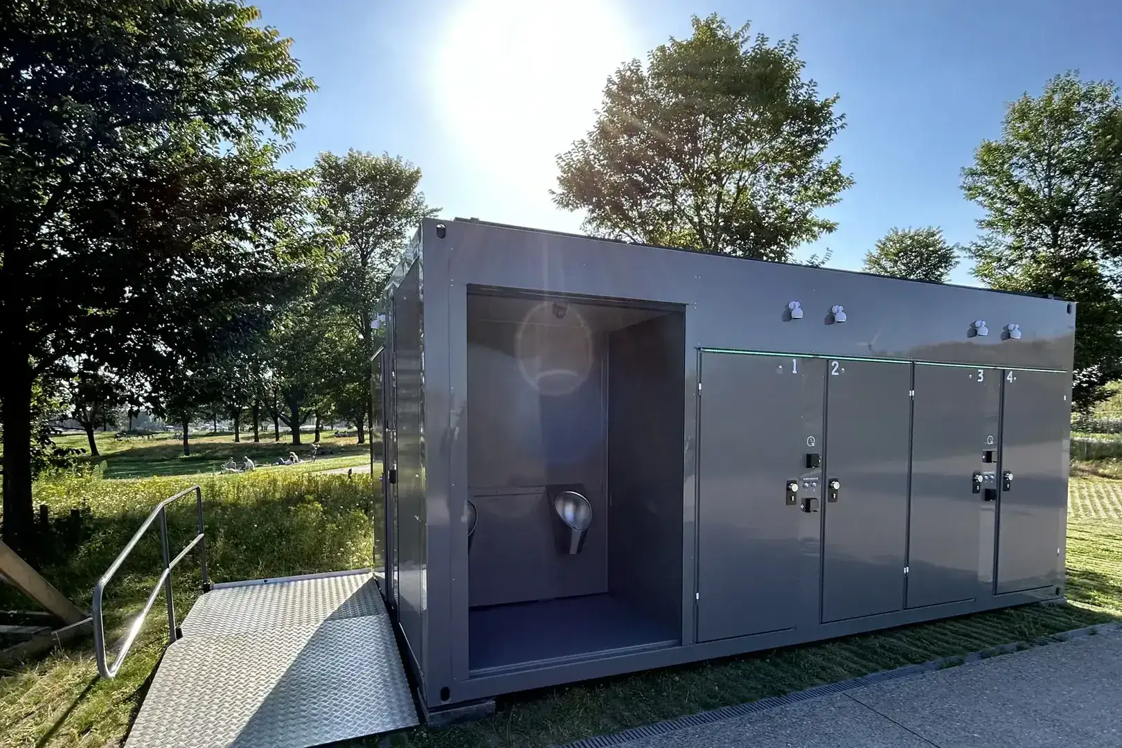 Toiletten Droogdokkenpark tijdelijk dicht na vandalisme | GVA