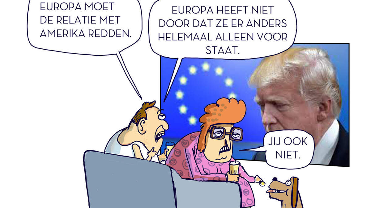 Onze cartoon van de dag, gemaakt door Zaza | GVA
