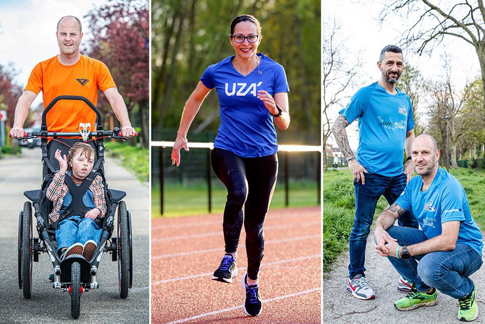 Voor Laetitia, Sam, Stefan en Stéphane worden de 10 Miles niet gewoon ...