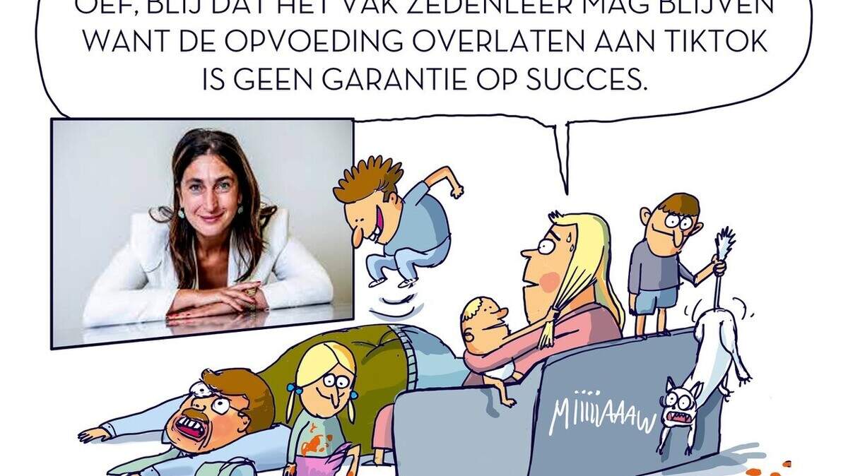 Onze cartoon van de dag, gemaakt door Zaza | GVA