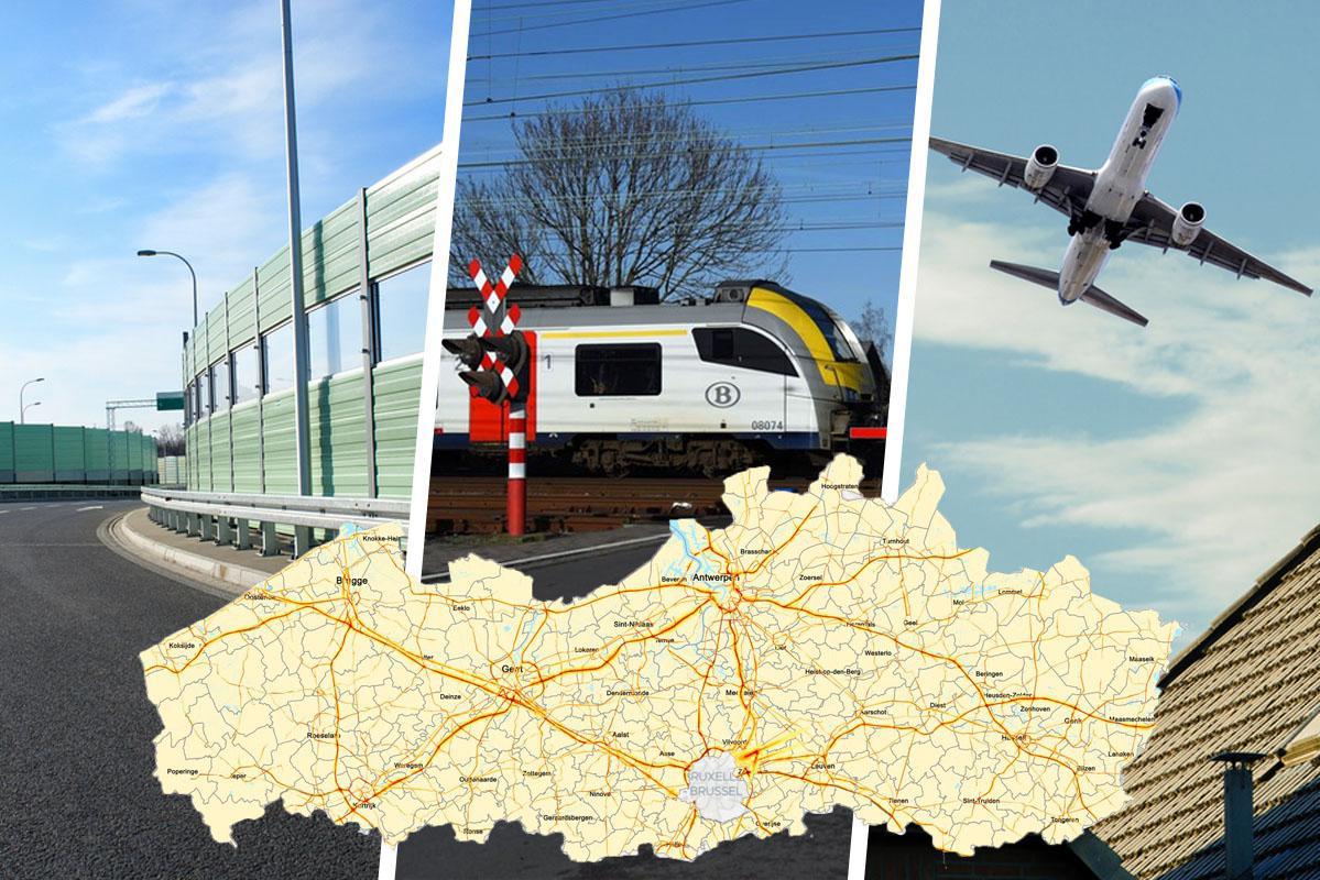 KAART. Hoe veel geluidsoverlast is er in jouw buurt? En waar ligt de ...