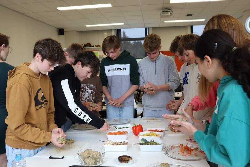 Studenten van Thomas More en Kardinaal Van Roey-Instituut Vorselaar ...