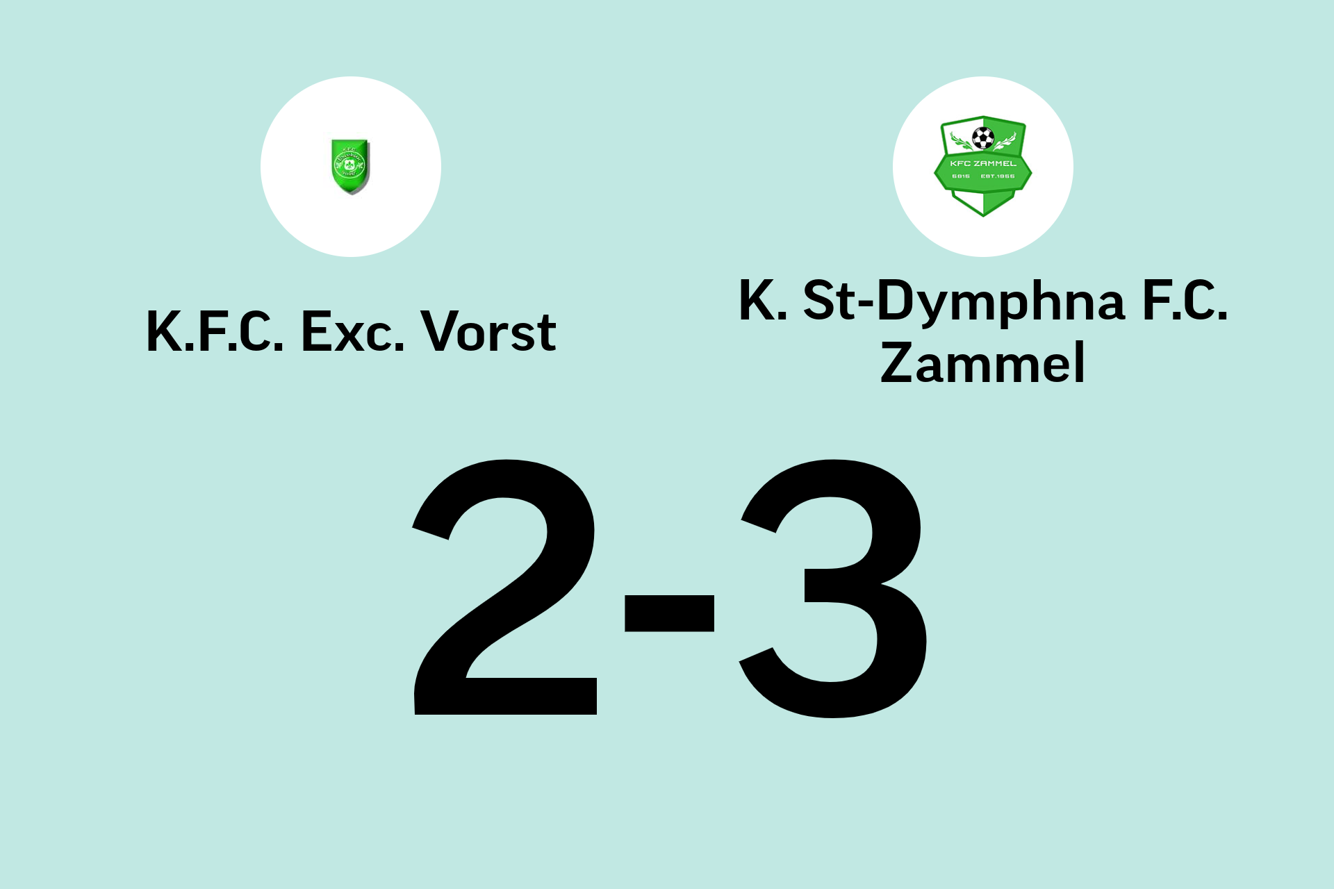 Gielis maakt twee goals voor Zammel in wedstrijd tegen Exc. Vorst | GVA