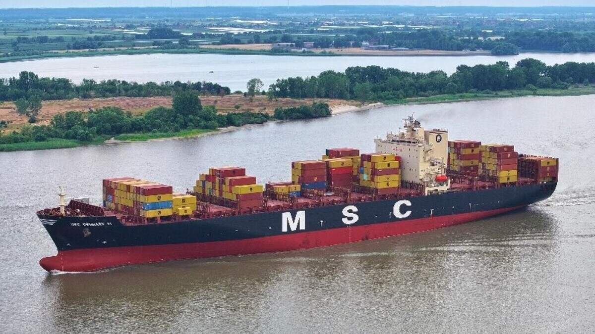 Rederij MSC lanceert vanuit Antwerpen alternatieve vaarroute zonder ...