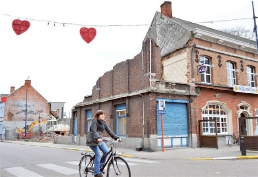Originele bakstenen verwerkt in Den Anker | GVA