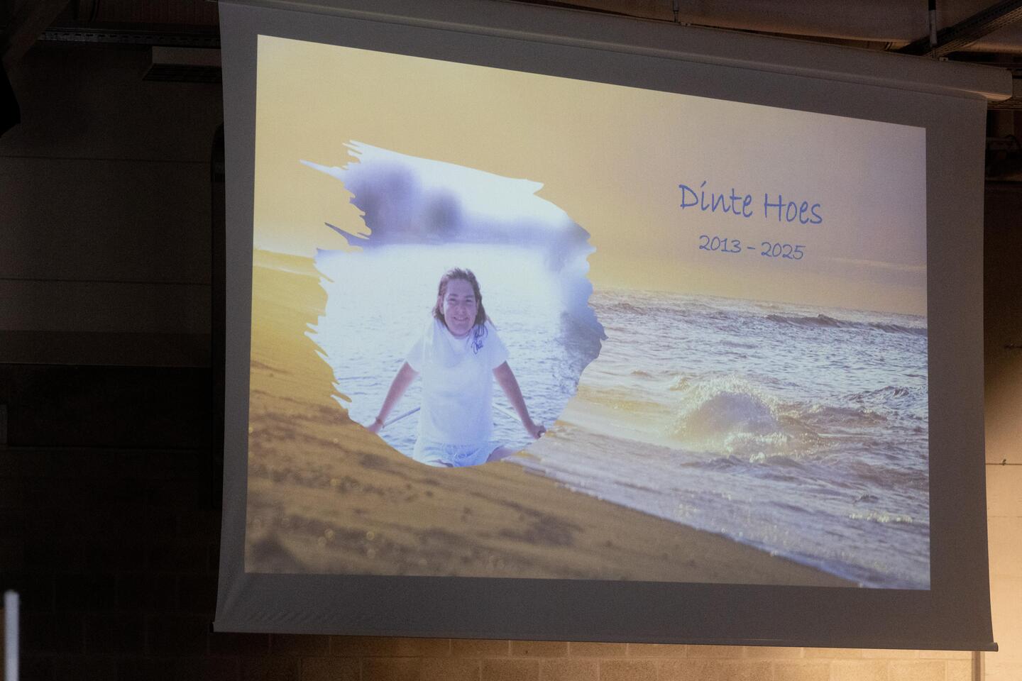 Dinte (12) zou in mei eerste rockconcert bijwonen, maar overleed ...