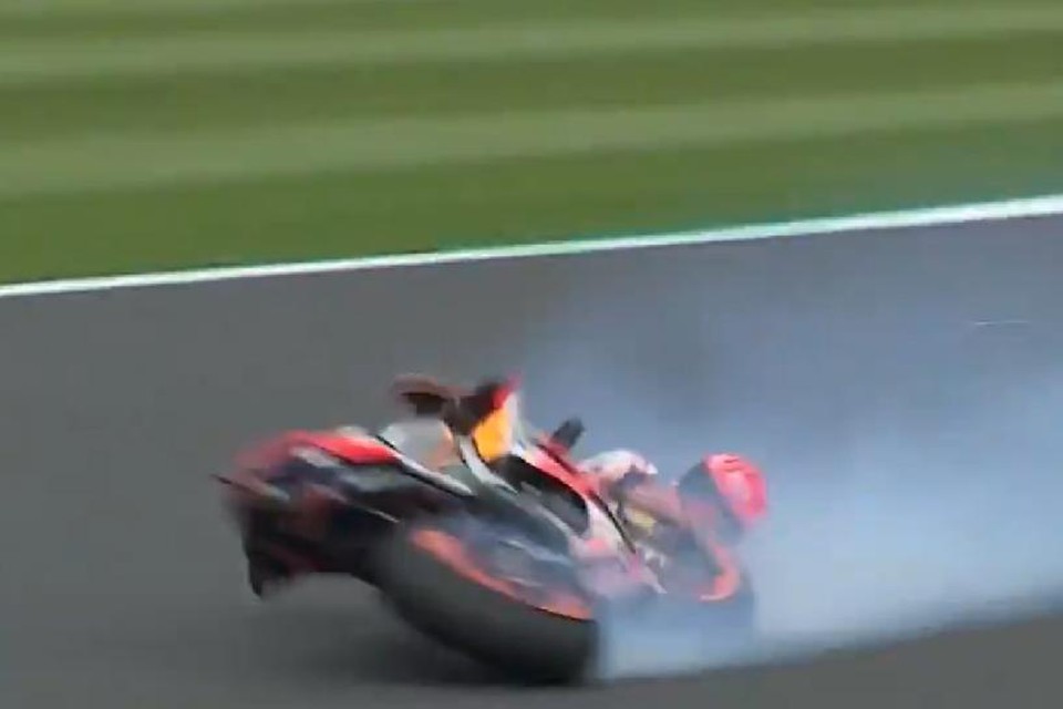 Crash aan 274 km/u: MotoGP-topper Marc Marquez maakt op onaangename ...