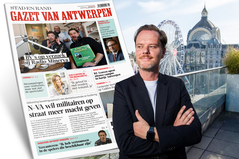Stadsgids Tanguy Ottomer verdedigt Gazet van Antwerpen: “Dat is hetzelfde als de kathedraal ...
