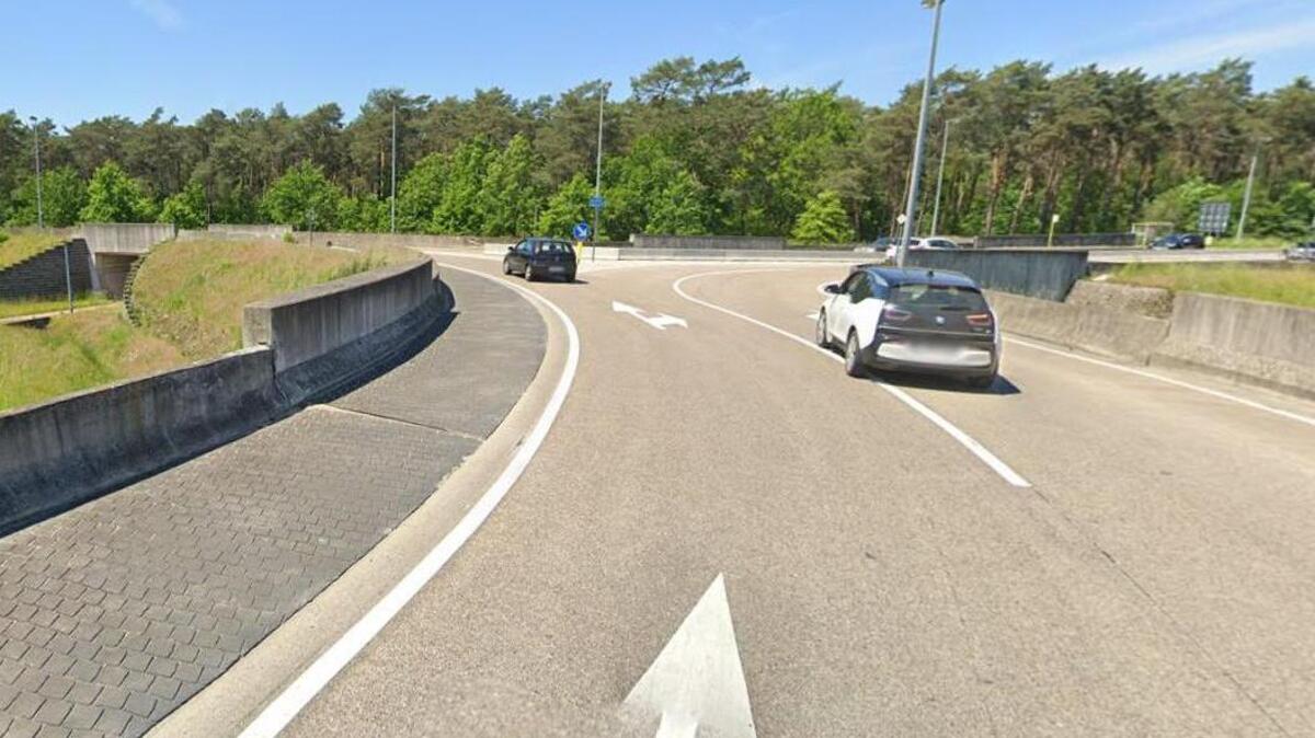 Werkzaamheden aan rotonde Beersebaan duren drie weken: op- en afritten ...