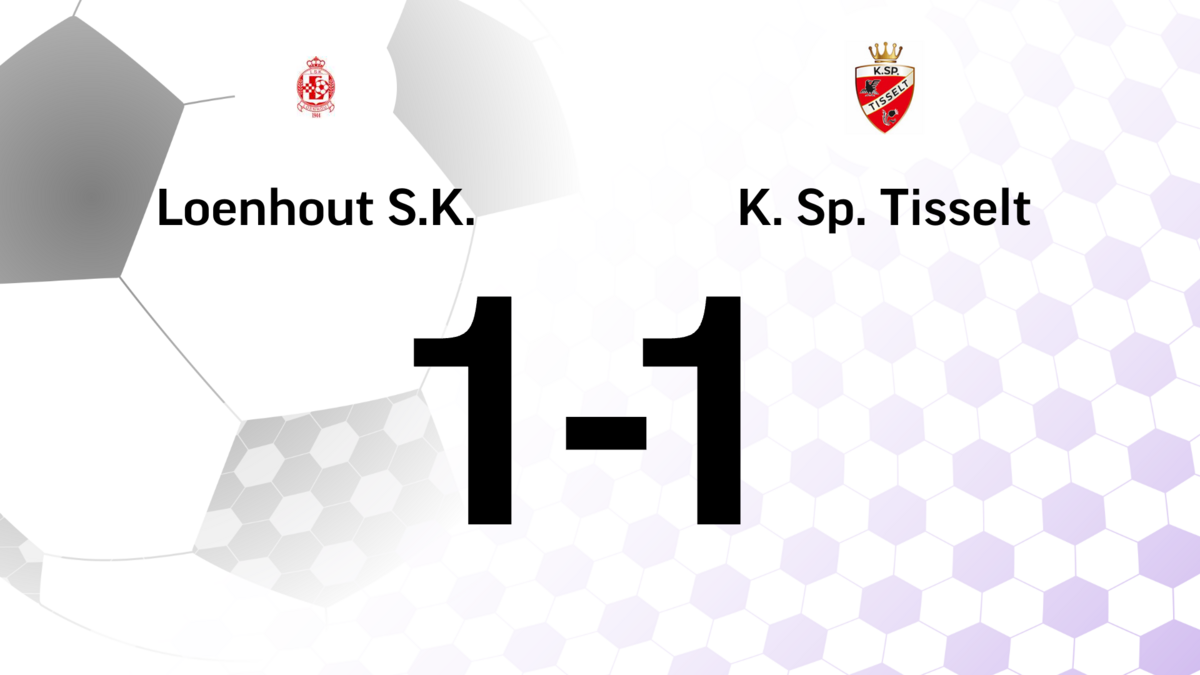 Gelijkspel voor Loenhout thuis tegen Tisselt | GVA