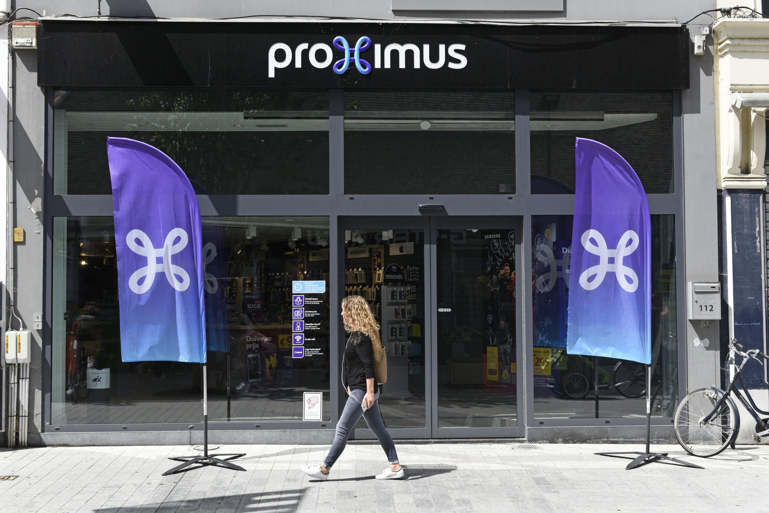 Proximus betuigt steun aan Oekraïne met opmerkelijke boodschap | GVA