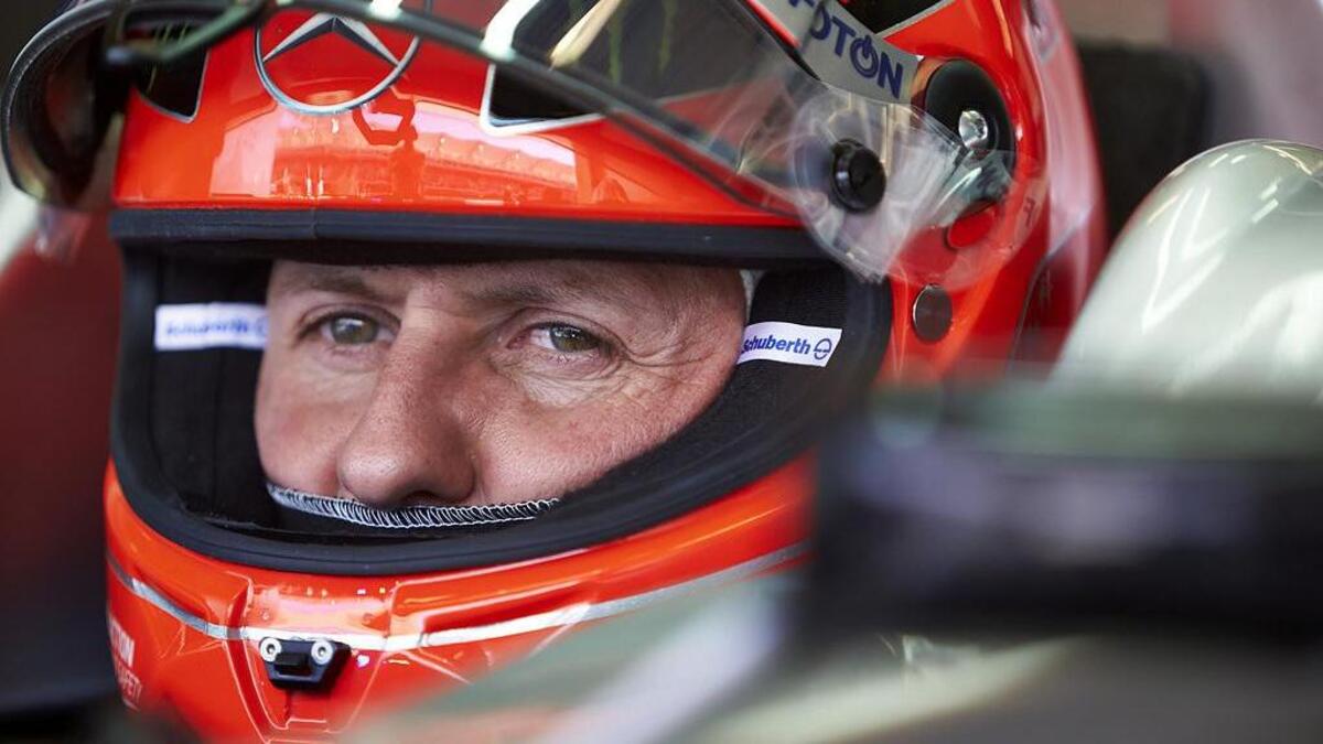Foto’s van Michael Schumacher werden voor 1 miljoen pond te koop ...