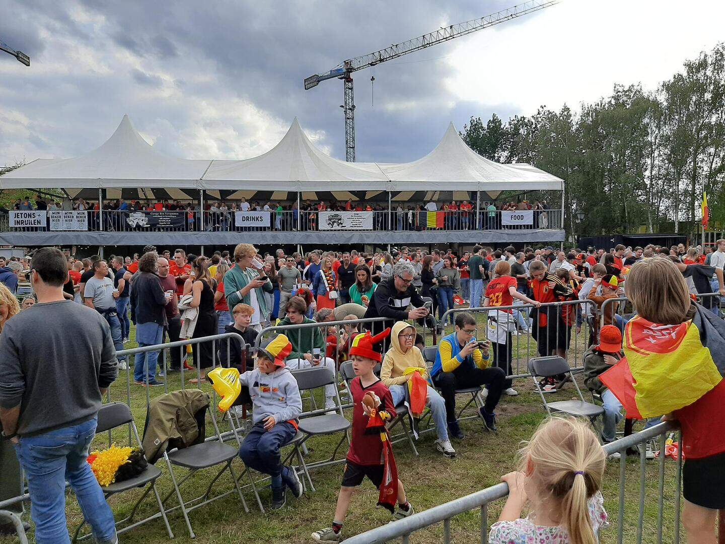 Met foodtruck, walking dinner en heel goed weer in het vooruitzicht: WK ...