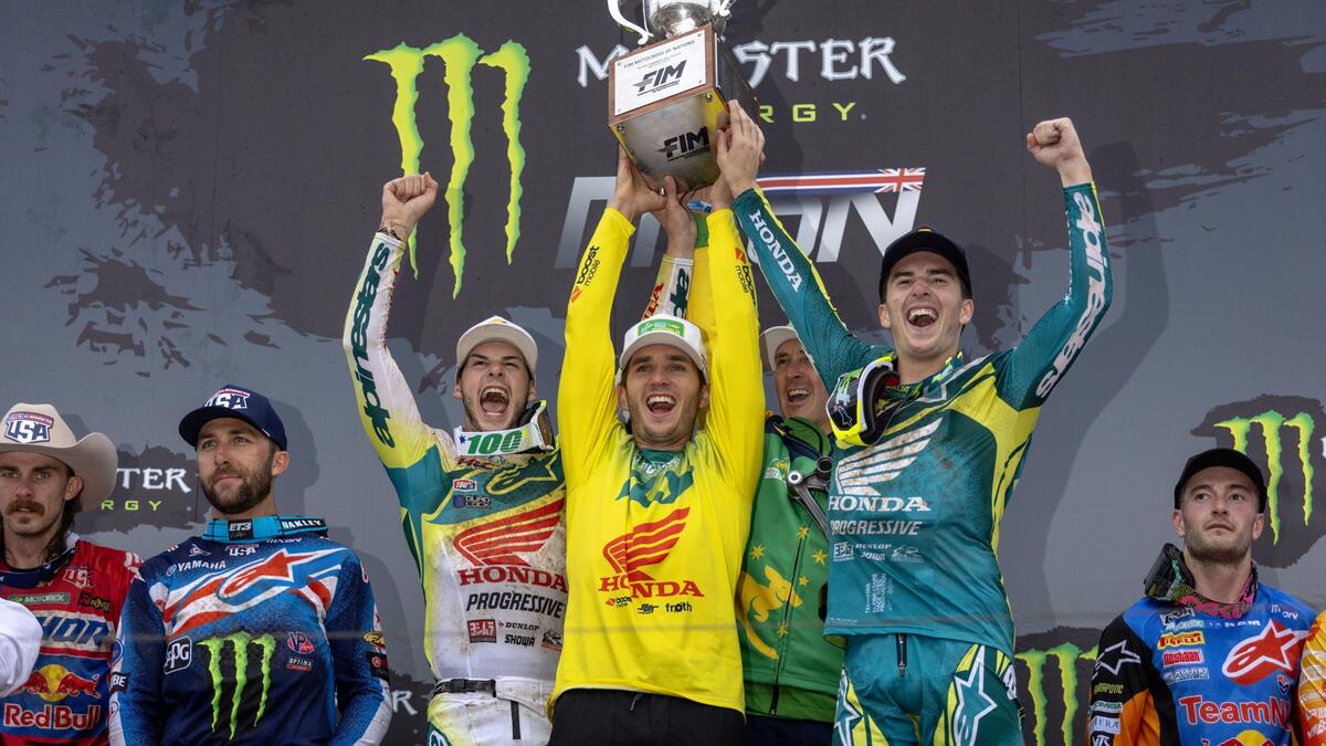 Australië wint voor de eerste keer de Motorcross der Naties | GVA