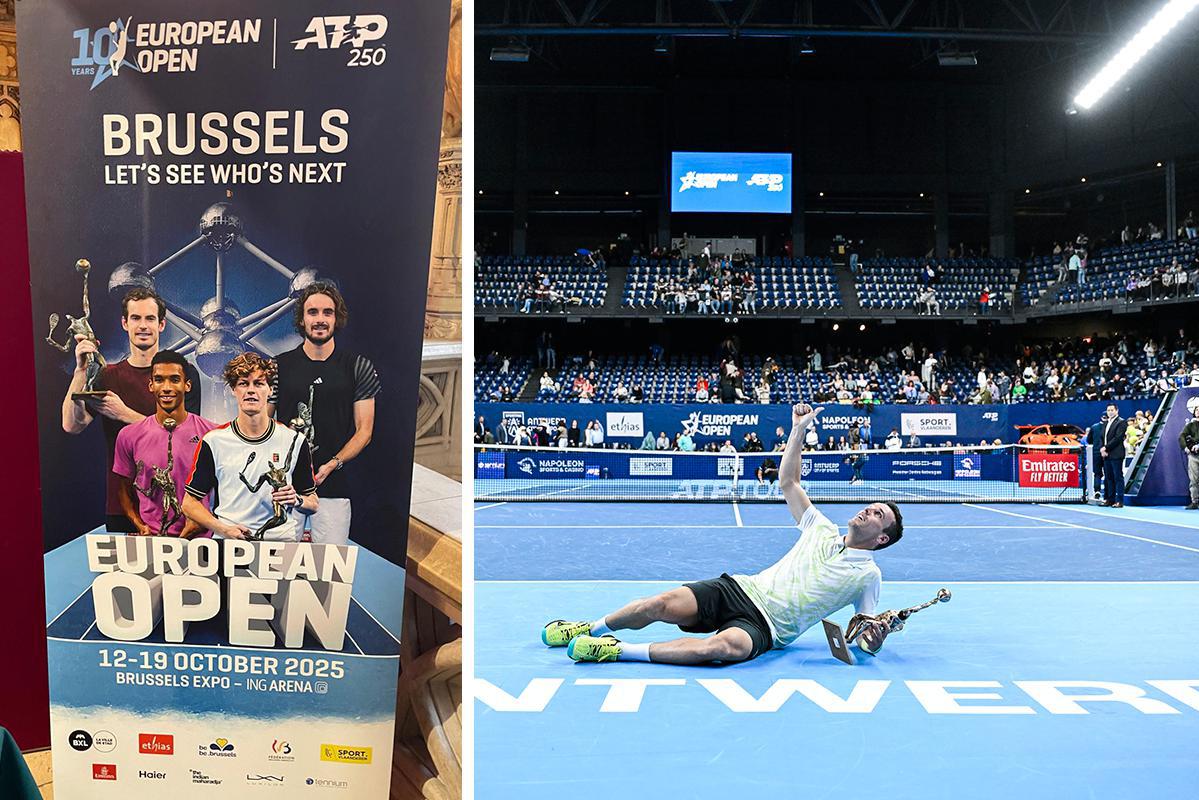 European Open Tennis verlaat Antwerpen en viert tienjarig bestaan in ...