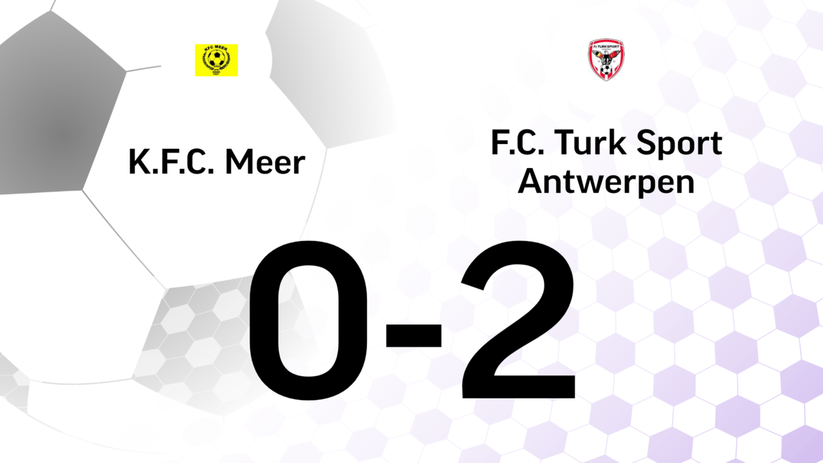 Turk Sport verslaat Meer | GVA