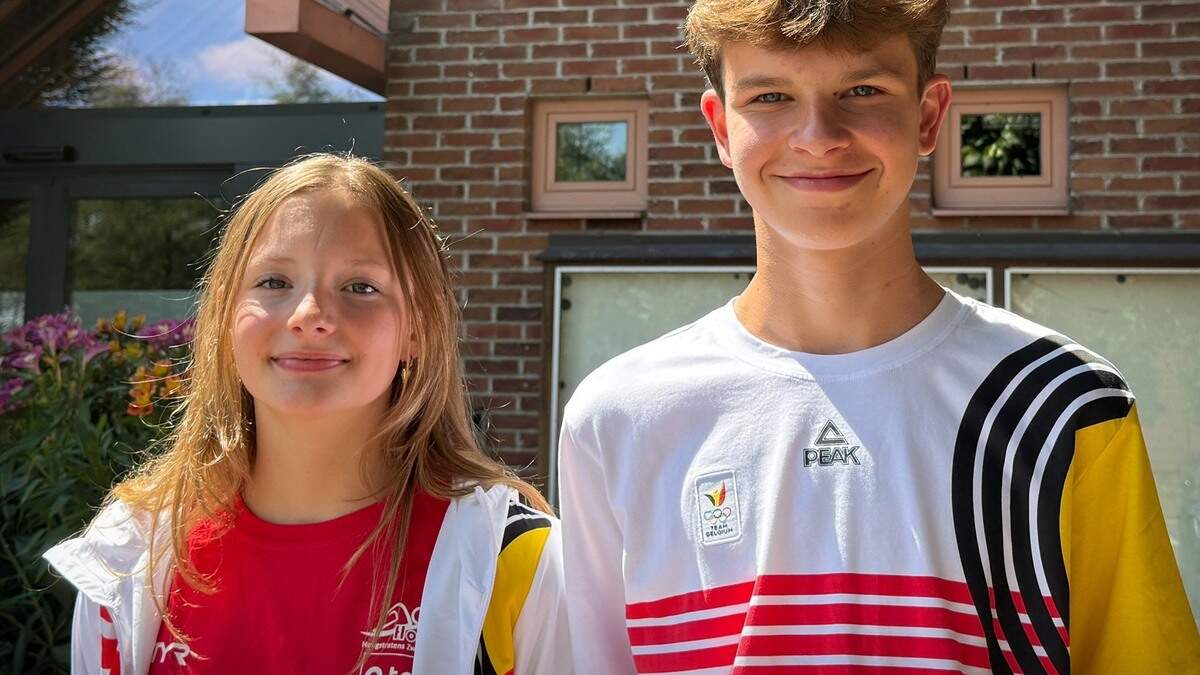 Zwemtalent Elina Van de Cloot (15) grijpt net naast medaille op ...