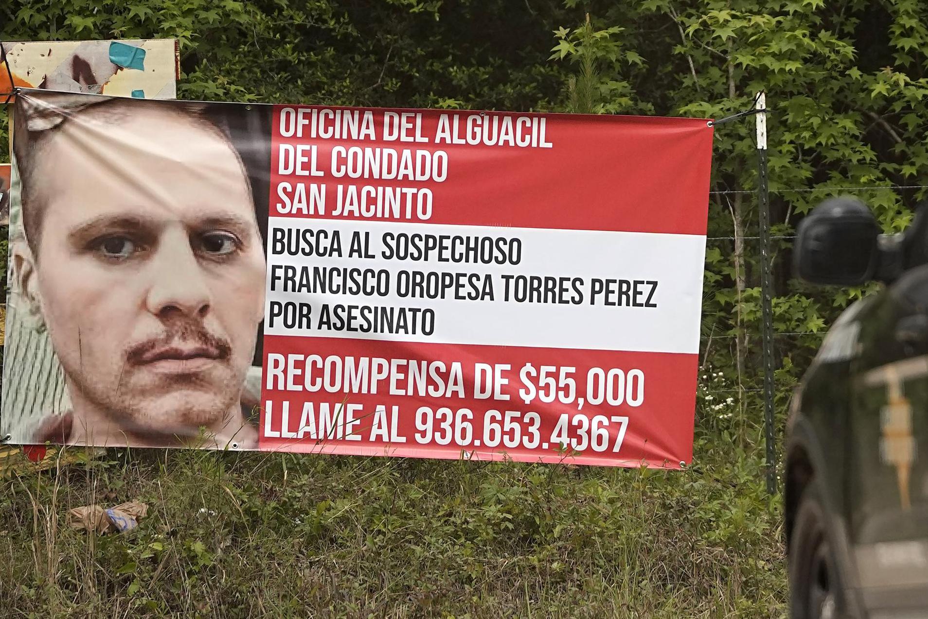 Verdachte die vijf buren doodschoot opgepakt na dagenlange klopjacht in Texas | GVA