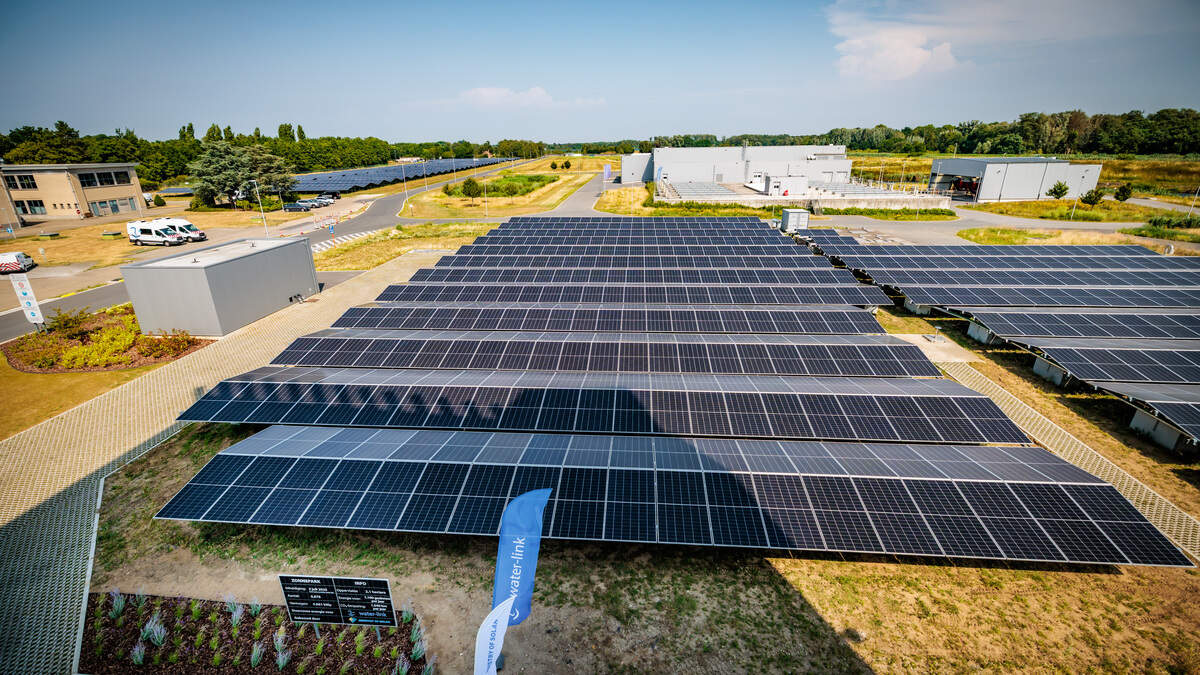 Zonnepark in Rumst levert stroom voor 1.100 gezinnen: Water-Link boekt ...