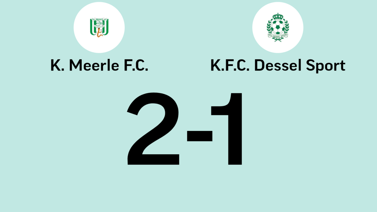 Meerle zet succesvolle reeks voort met ruime zege op Dessel Sport B | GVA