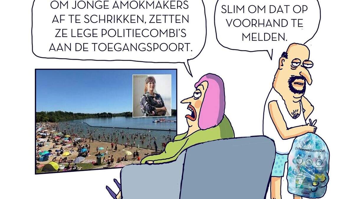 Onze cartoon van de dag, gemaakt door Zaza | GVA