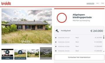 En zeggen dat de startprijs 10.000 euro was: onvergunde woning haalt ...