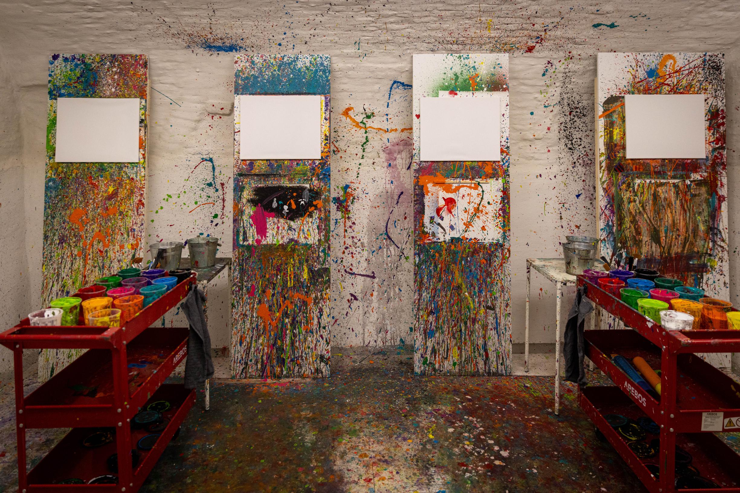 Antwerp Splatter Studio uniek in België: “In onze kelder mag je met ...