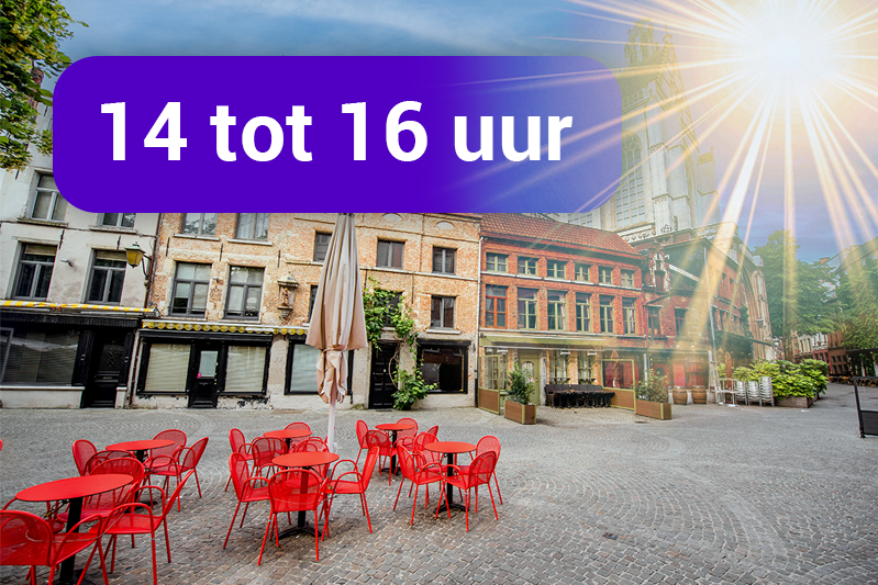 Zonnewijzer: waar in Antwerpen vind je tussen 14 en 16 uur een zonnig ...