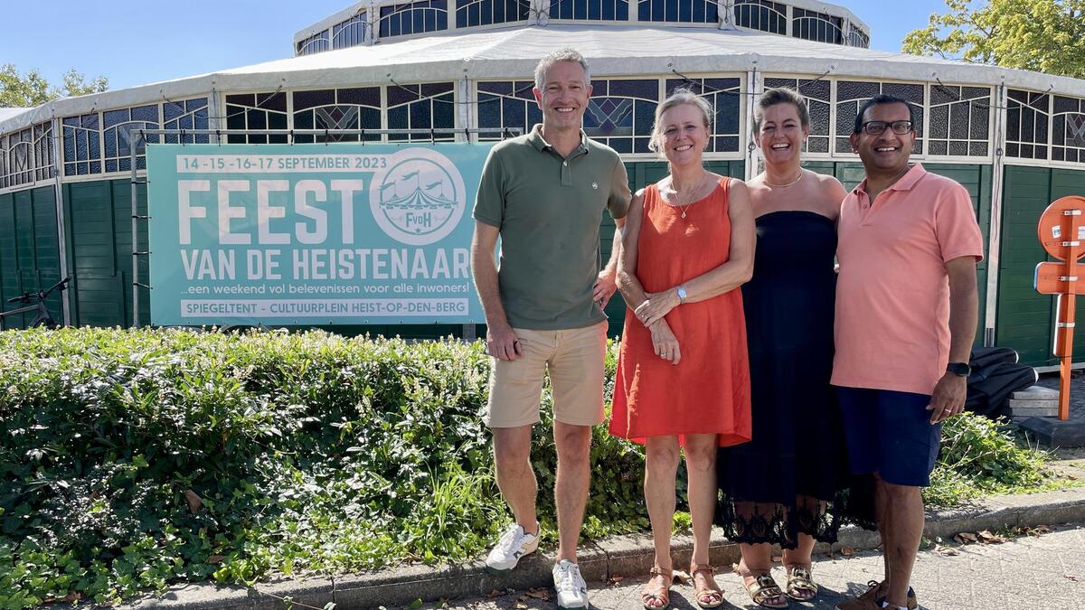 Tweede Feest van de Heistenaar strijkt neer in spiegeltent op ...