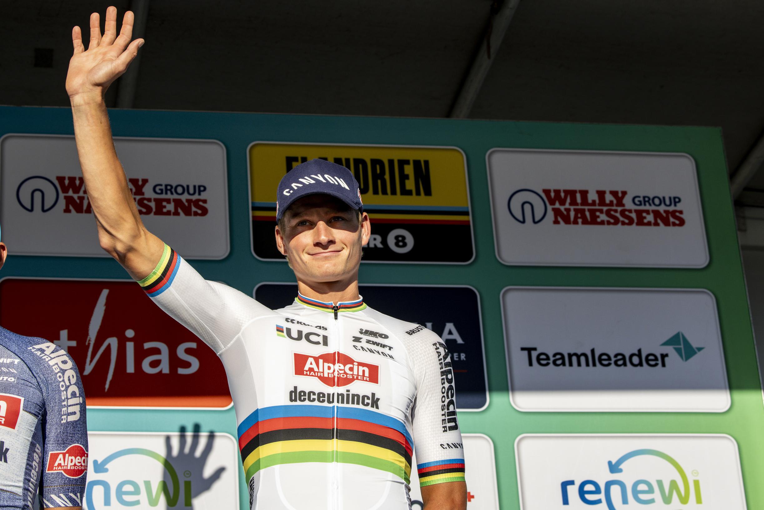 AAN DE START. Mathieu van der Poel “kijkt vooral uit naar etappe van ...