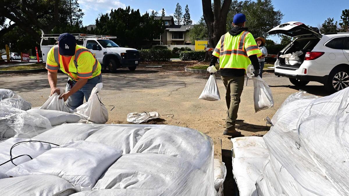 Californië zet zich schrap voor grote storm | GVA