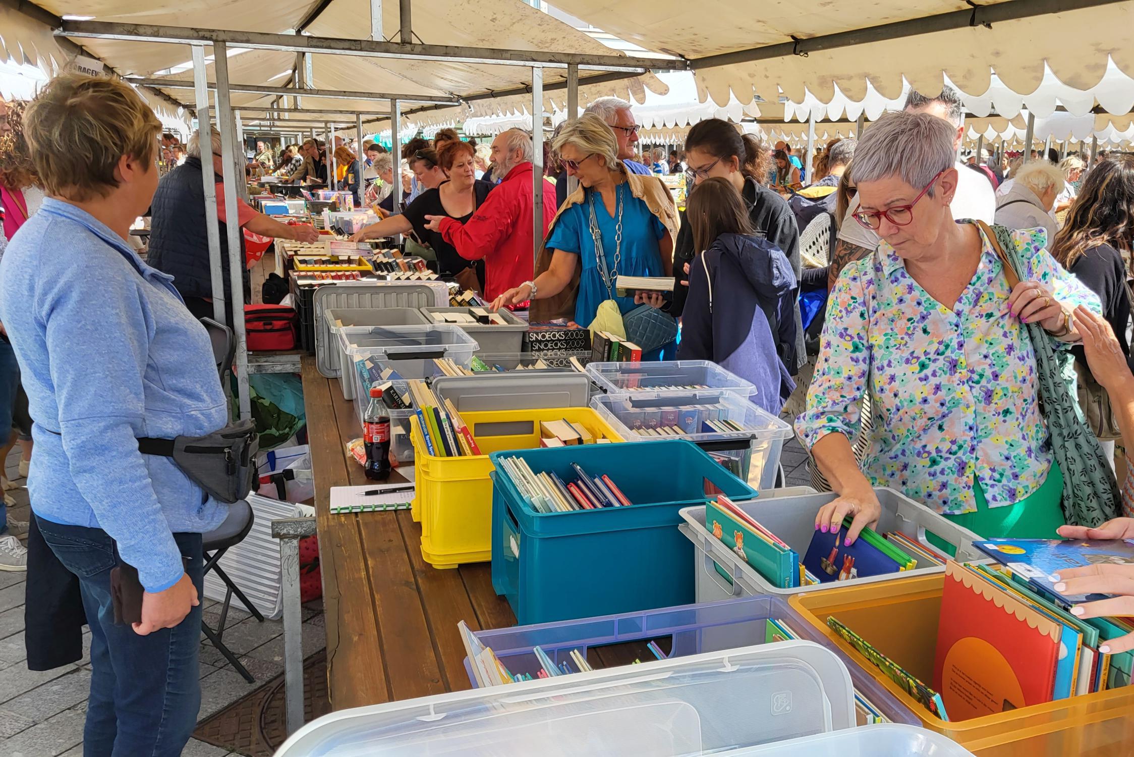 Leesbeesten vinden hun gading op Boekenmarkt | GVA